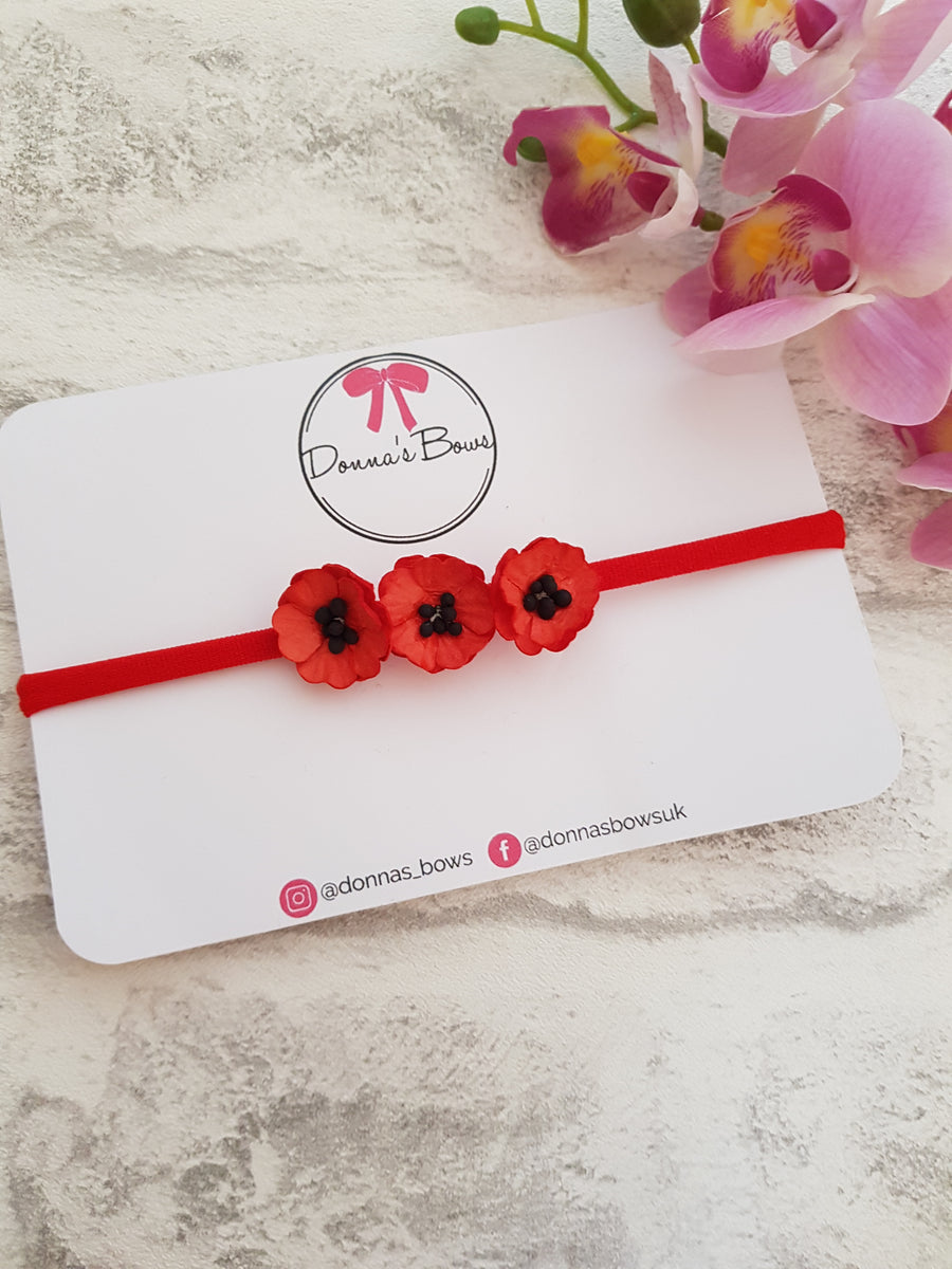 Poppy Headband – Donna's Bows